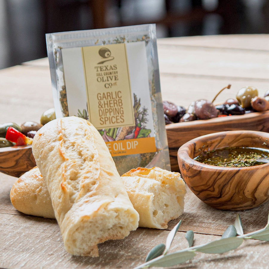 Garlic & Herb Dipping Spice - Texas Hill Country Olive Co.